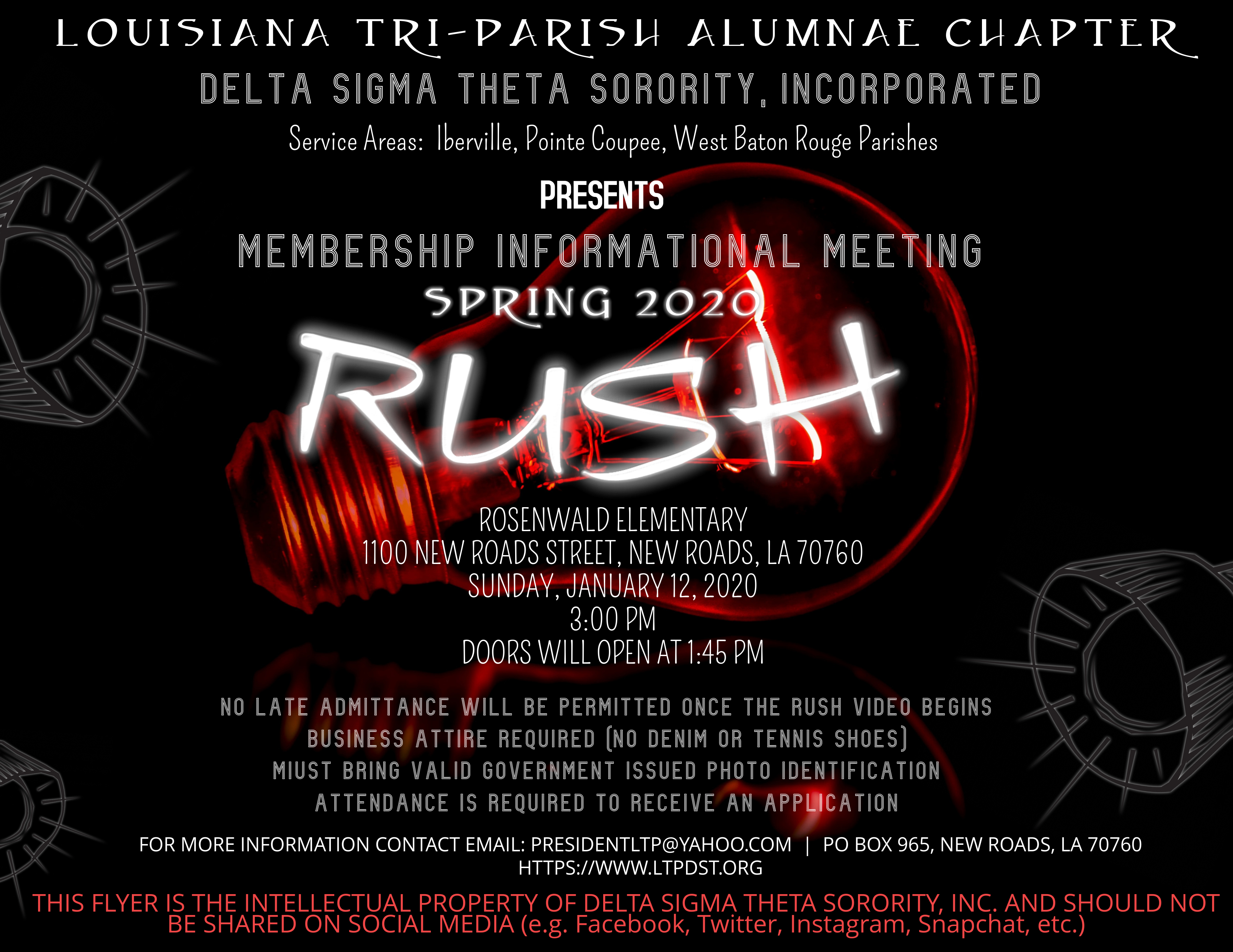 Louisiana Tri-Parish Alumnae Chapter – Delta Sigma Theta Sorority ...